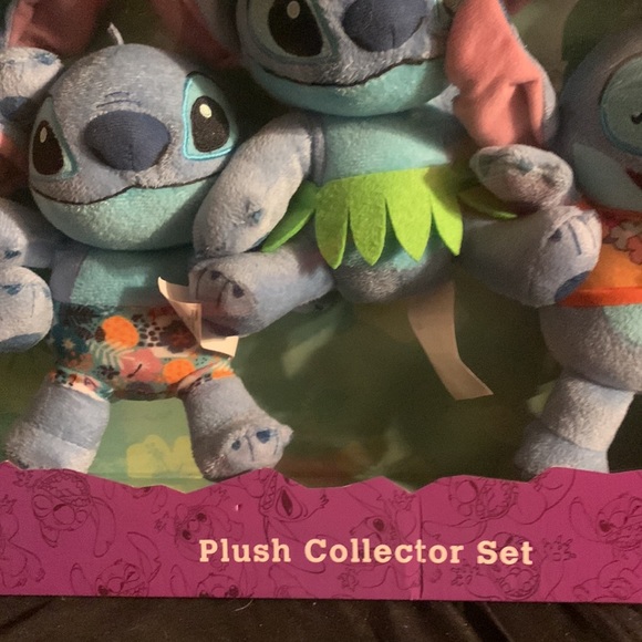 Disney | Toys | Disney Stitch Plush Collector Set | Poshmark